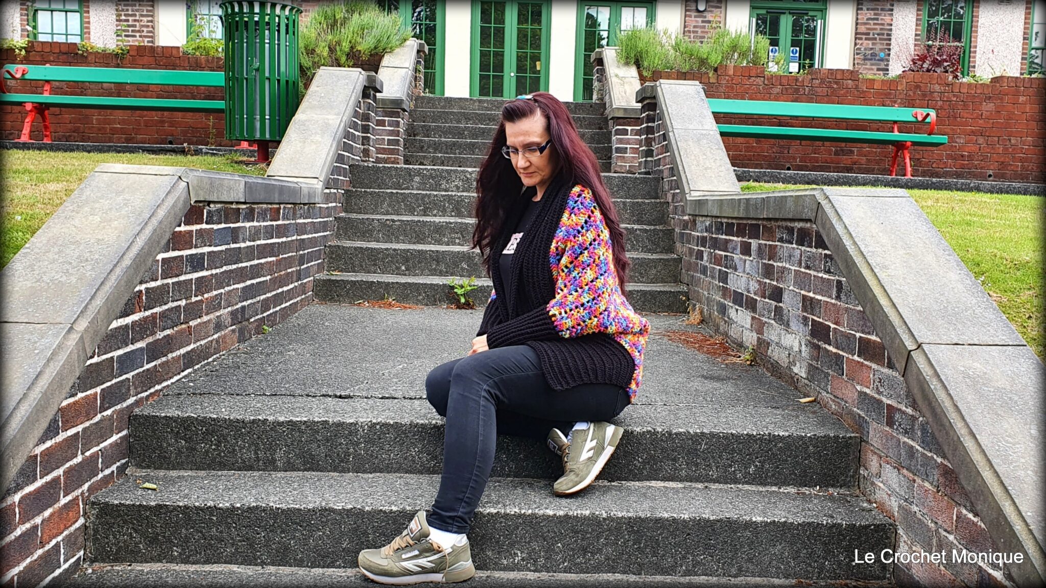 Funny Cardigan – Le Crochet Monique - Outfit - Video-návod